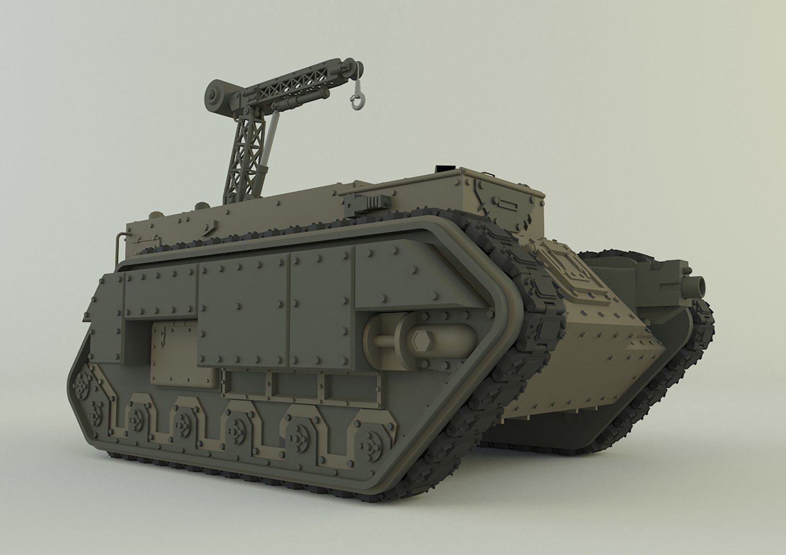 Trojan 412 Tank 3D - TurboSquid 2121639