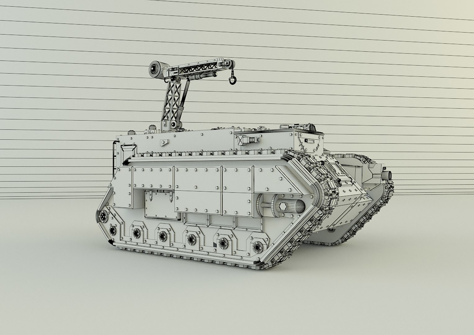 Trojan 412 Tank 3D - TurboSquid 2121639