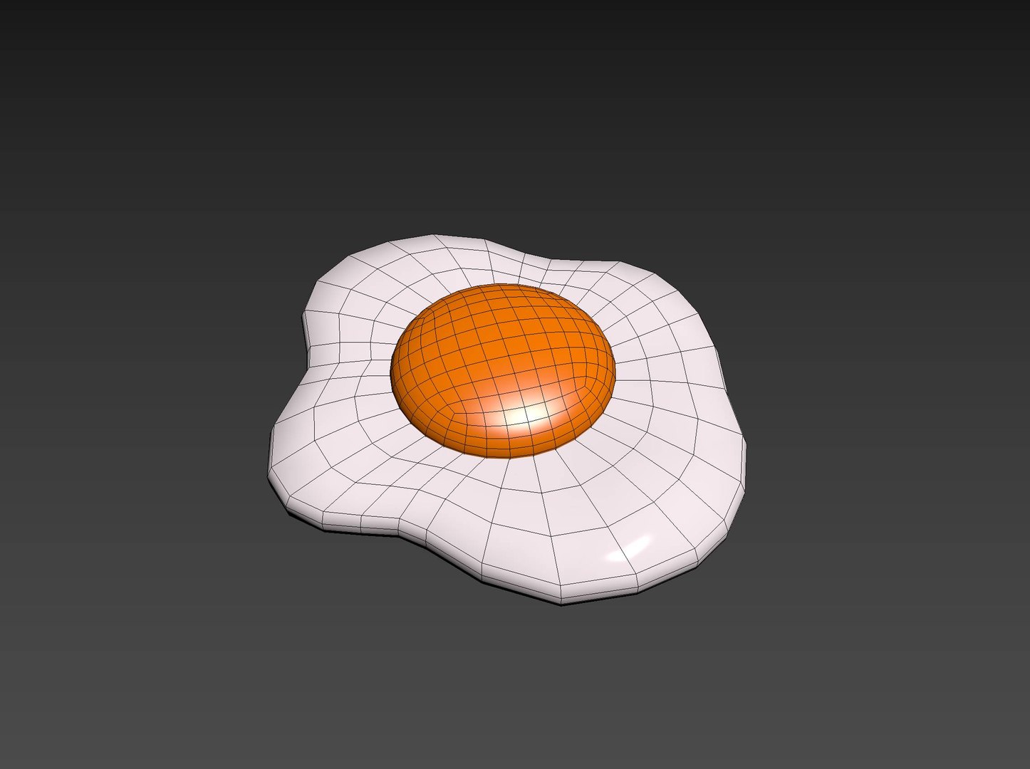 Fried Eggs 3D Model - TurboSquid 2315480