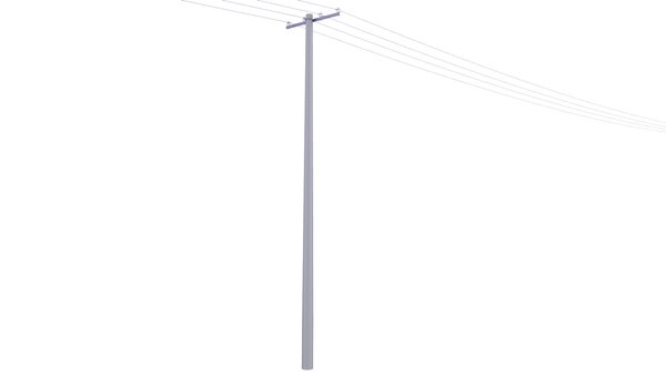 Street Utility Pole 11 3D model - TurboSquid 1864053