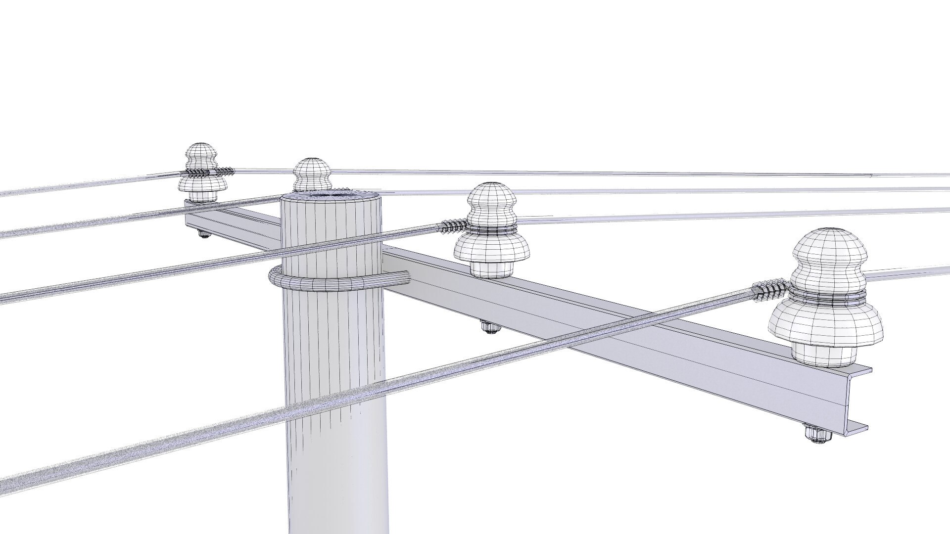 Street Utility Pole 11 3D Model - TurboSquid 1864053