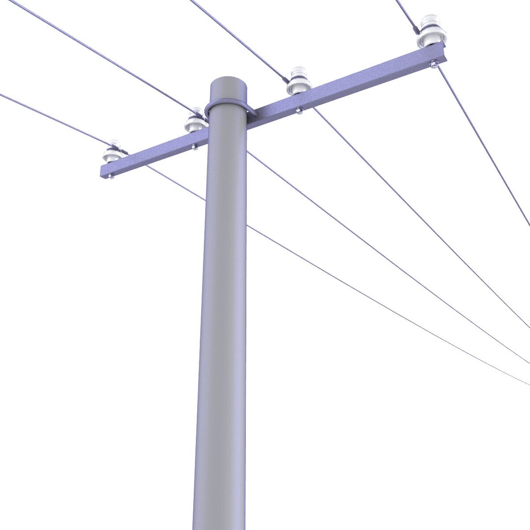 Street Utility Pole 11 3D Model - TurboSquid 1864053