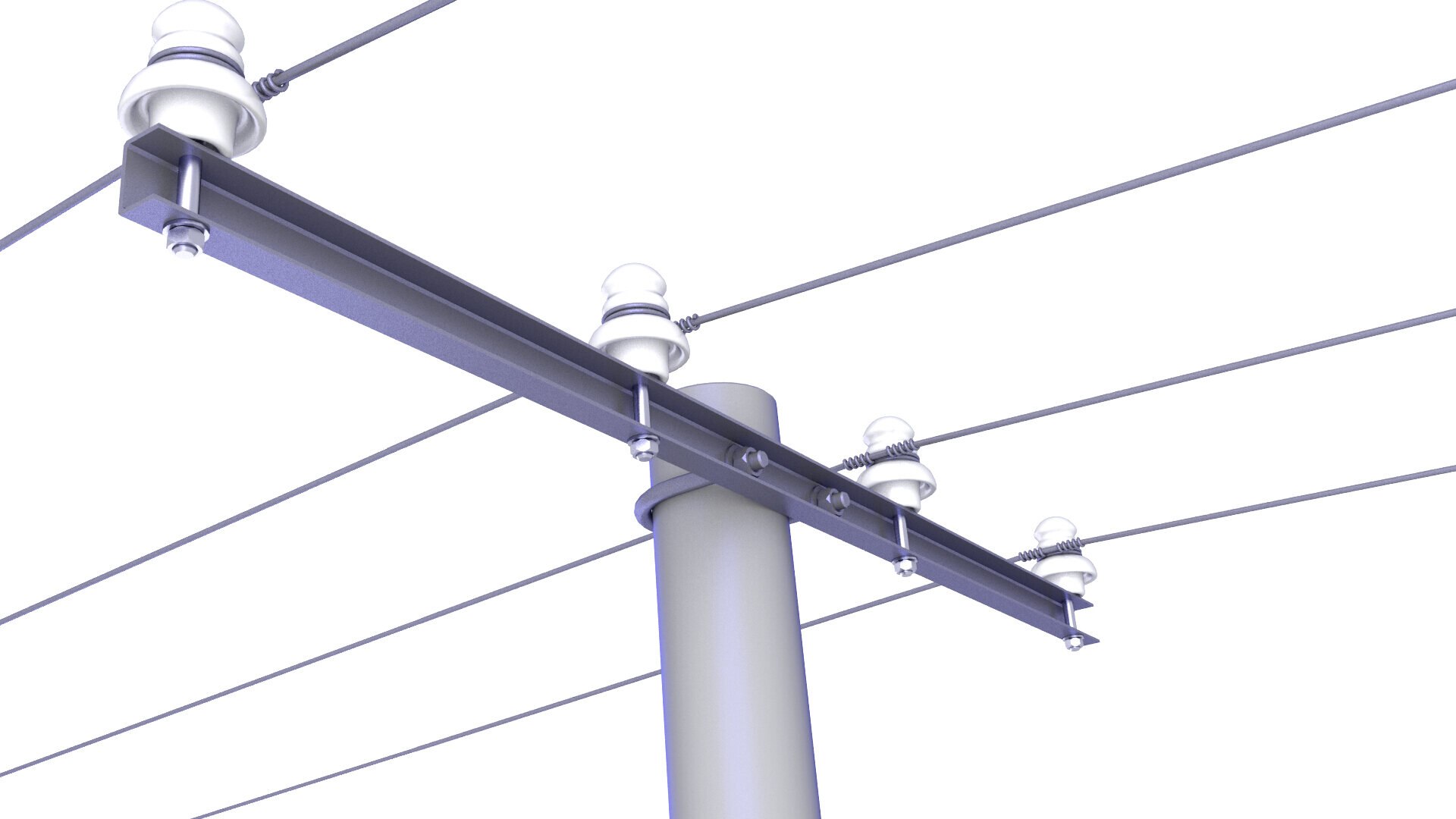 Street Utility Pole 11 3D Model - TurboSquid 1864053
