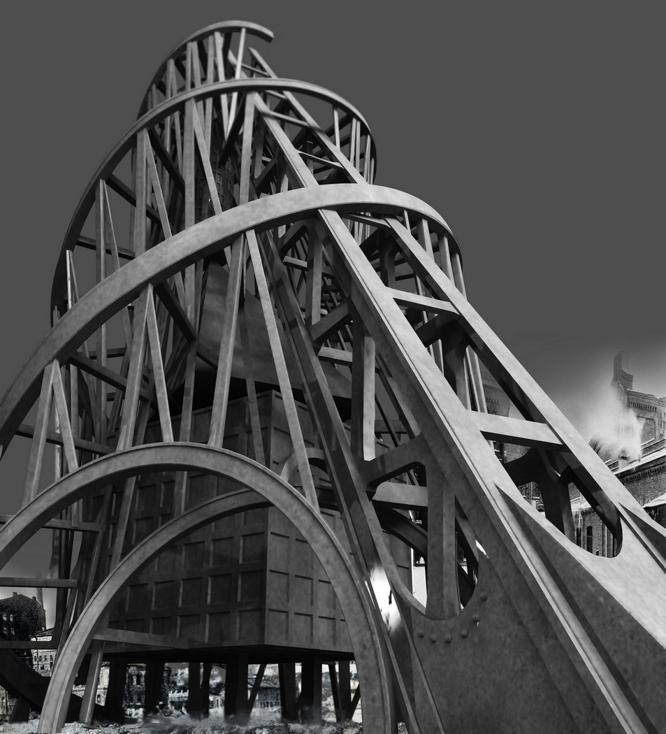monument tower tatlin s 3d model