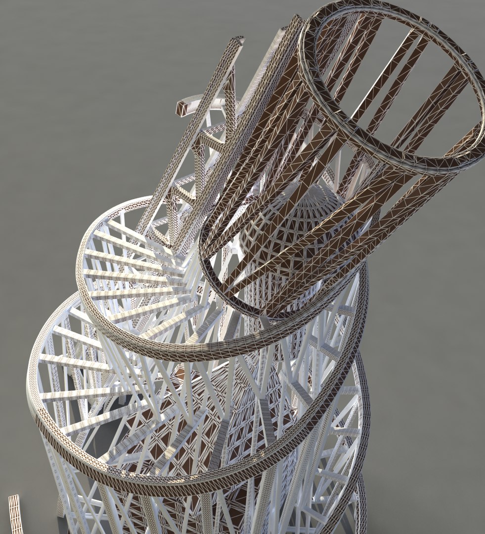 Monument Tower Tatlin S 3d Model