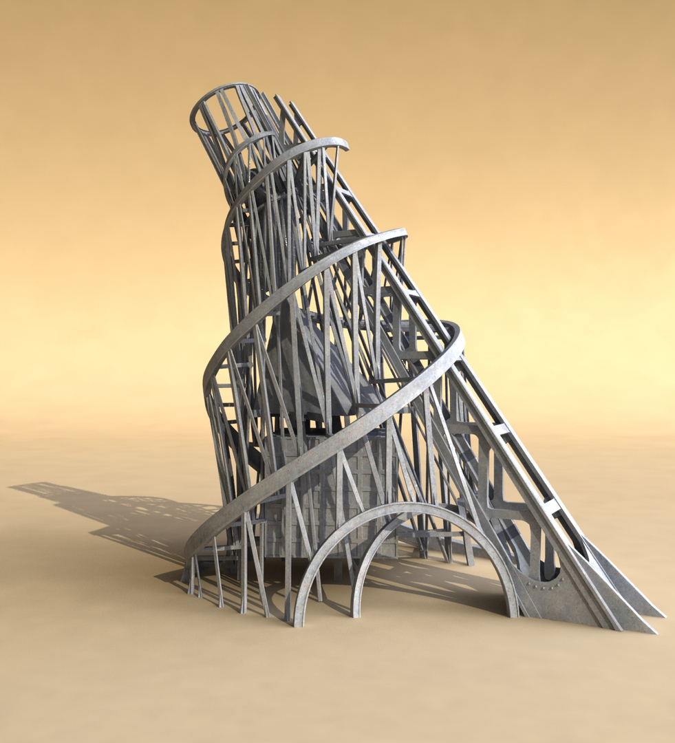 Tatlin Model For Monument To The Third International