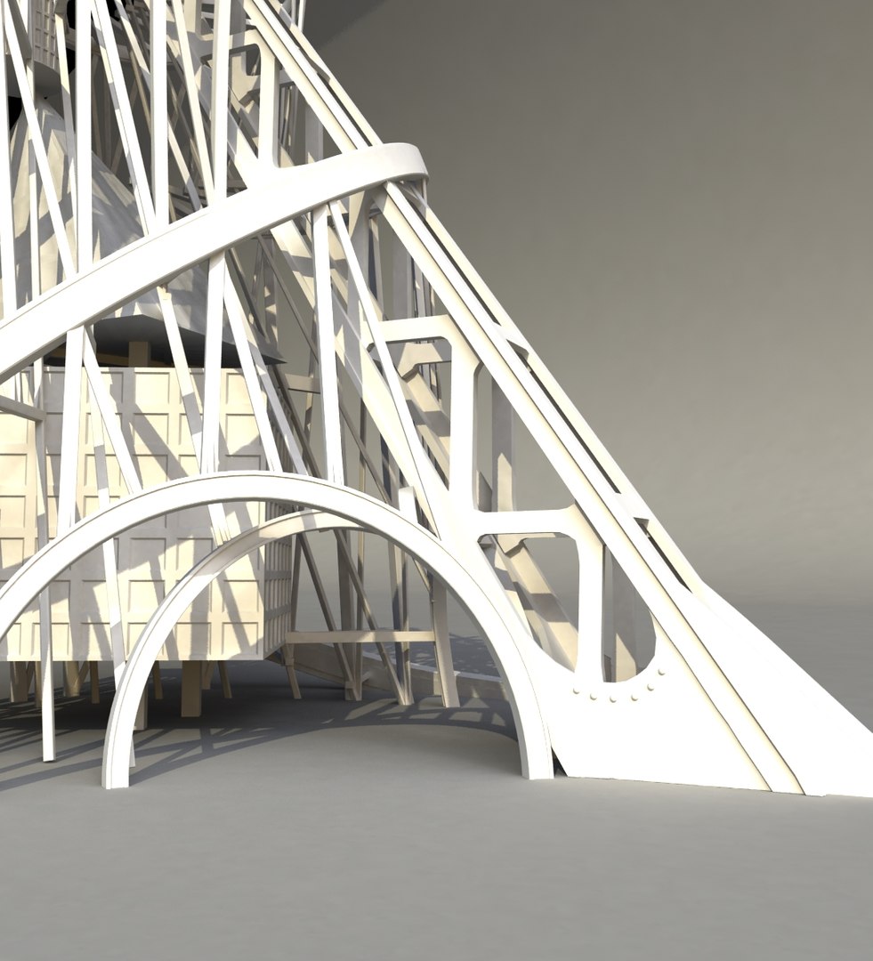 Monument Tower Tatlin S 3d Model