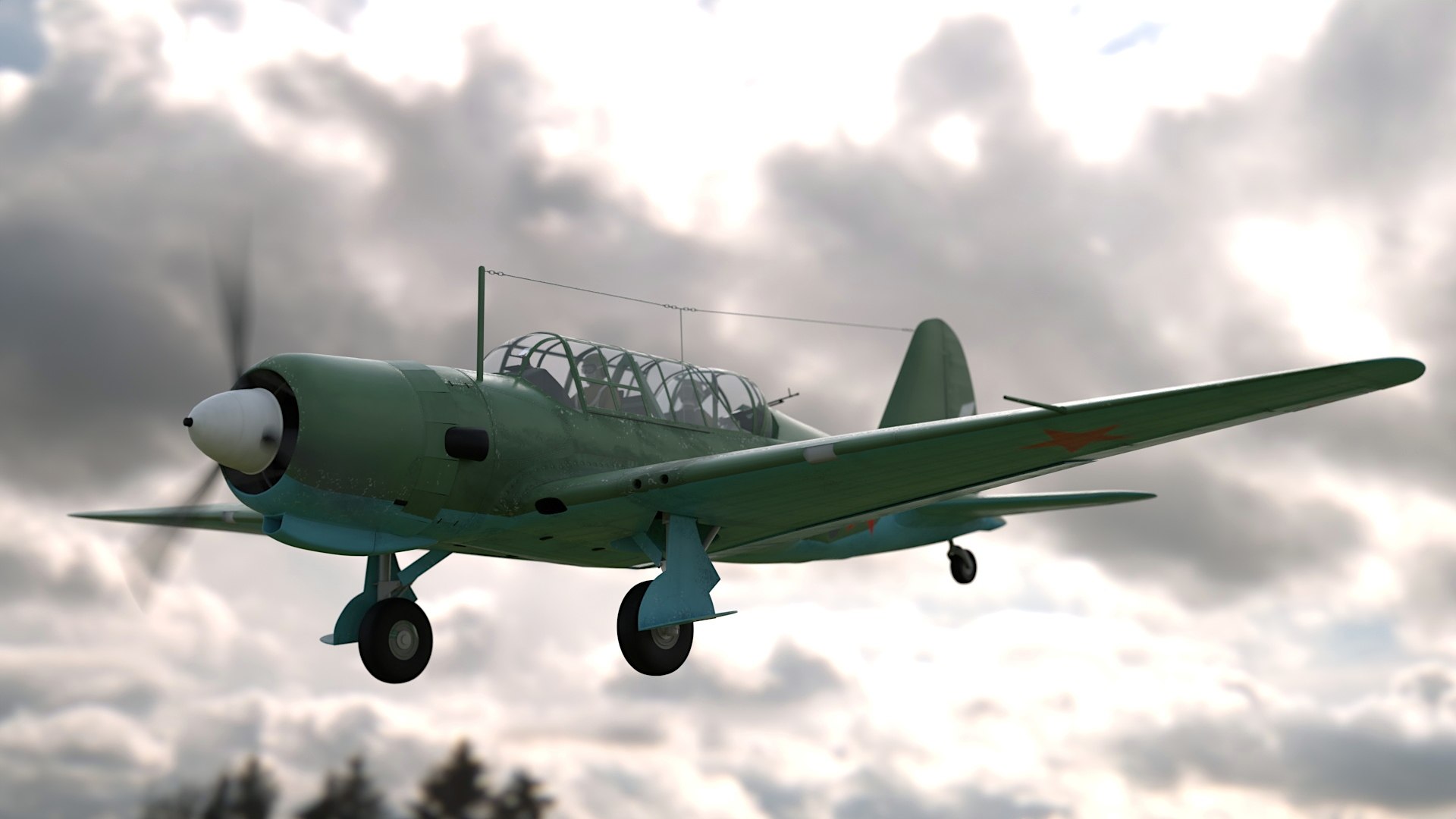 3D Model Sukhoi Su-2 - TurboSquid 1841620