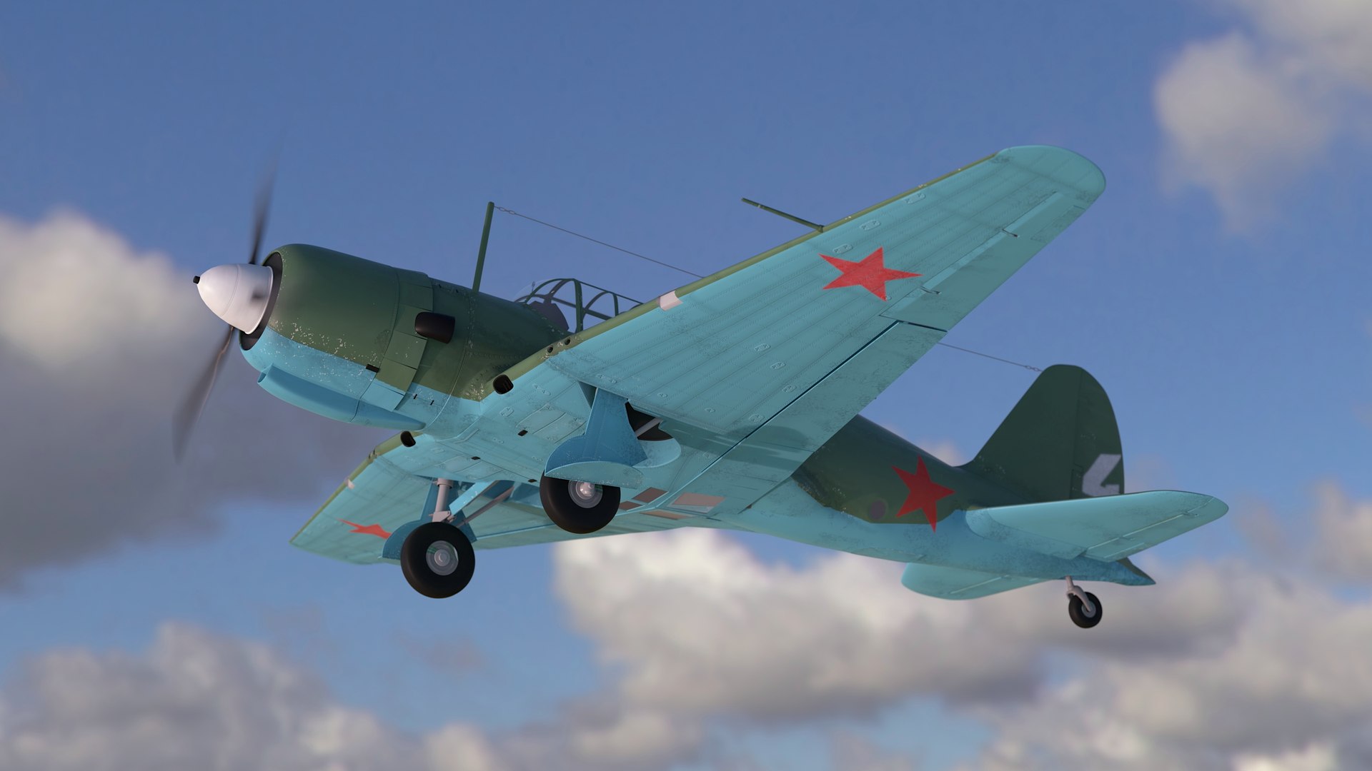 3D Model Sukhoi Su-2 - TurboSquid 1841620