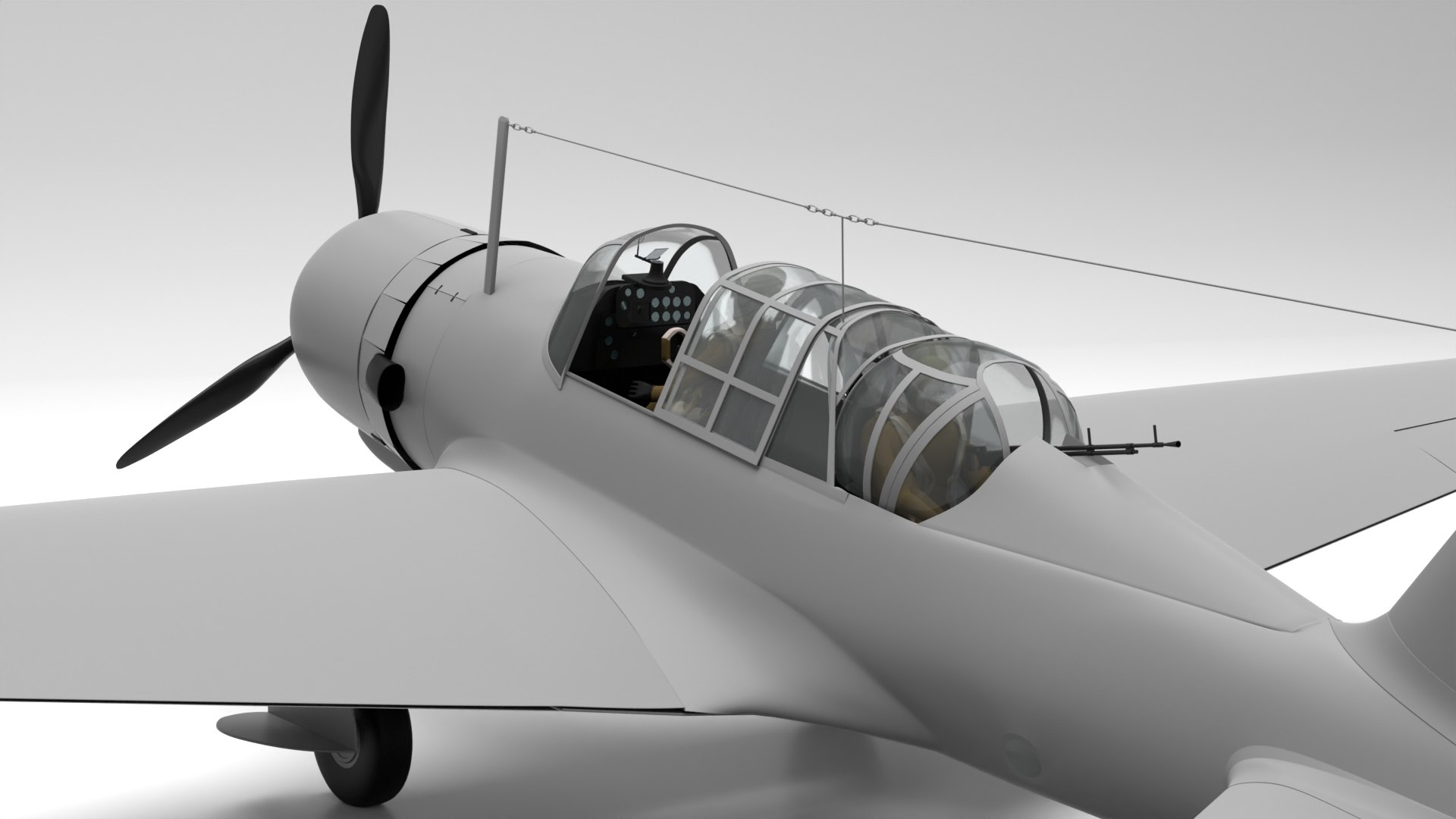 3D Model Sukhoi Su-2 - TurboSquid 1841620