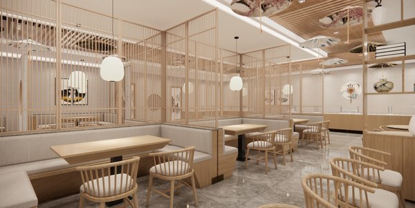 Restaurant Interior SketchUp Models for Download | TurboSquid