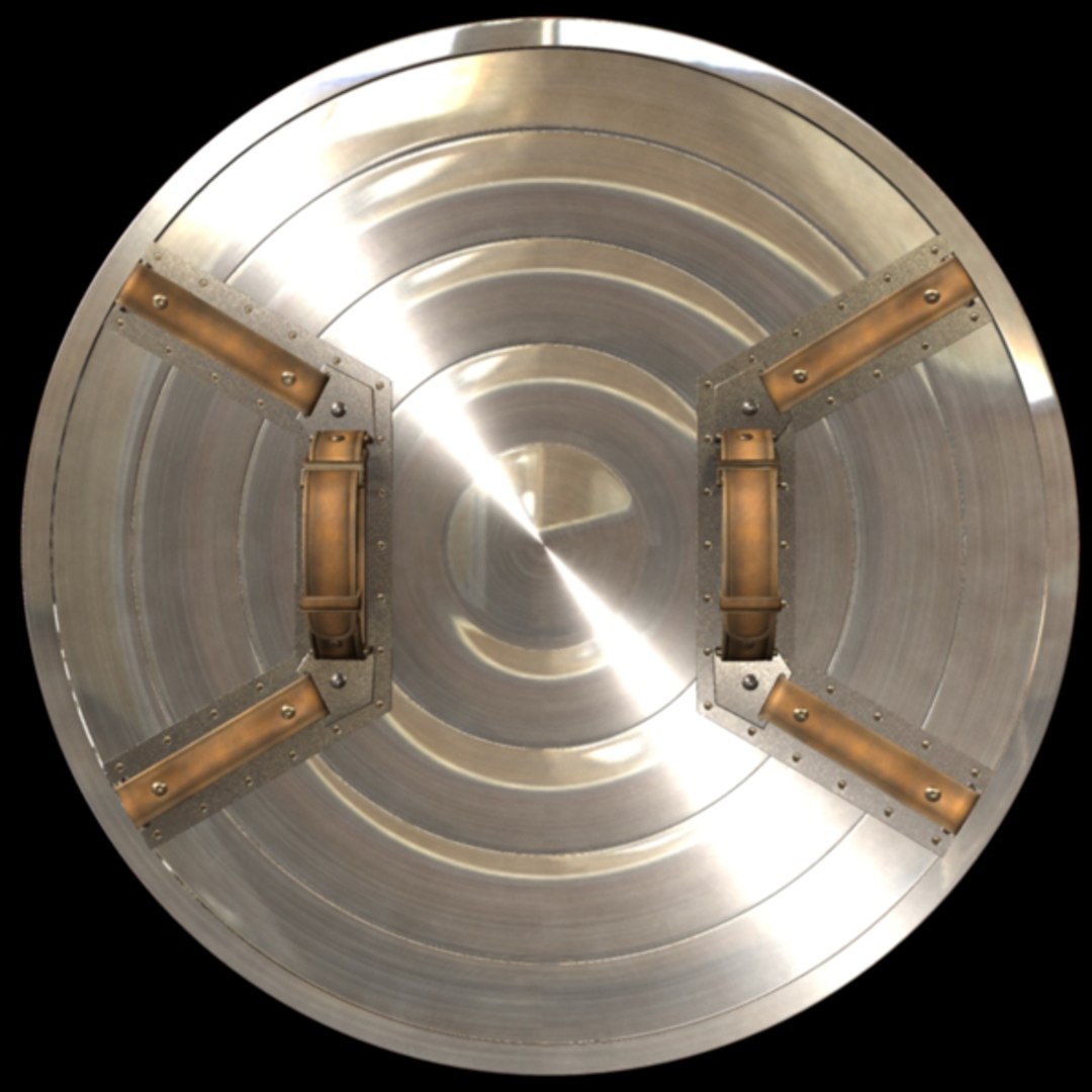 3d Obj Shield Rigged