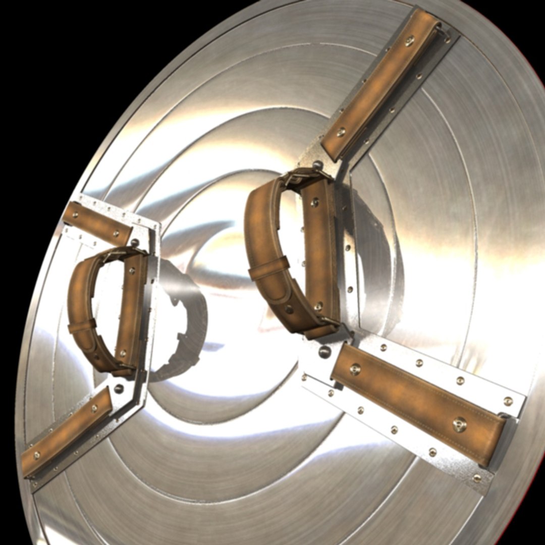 3d Obj Shield Rigged