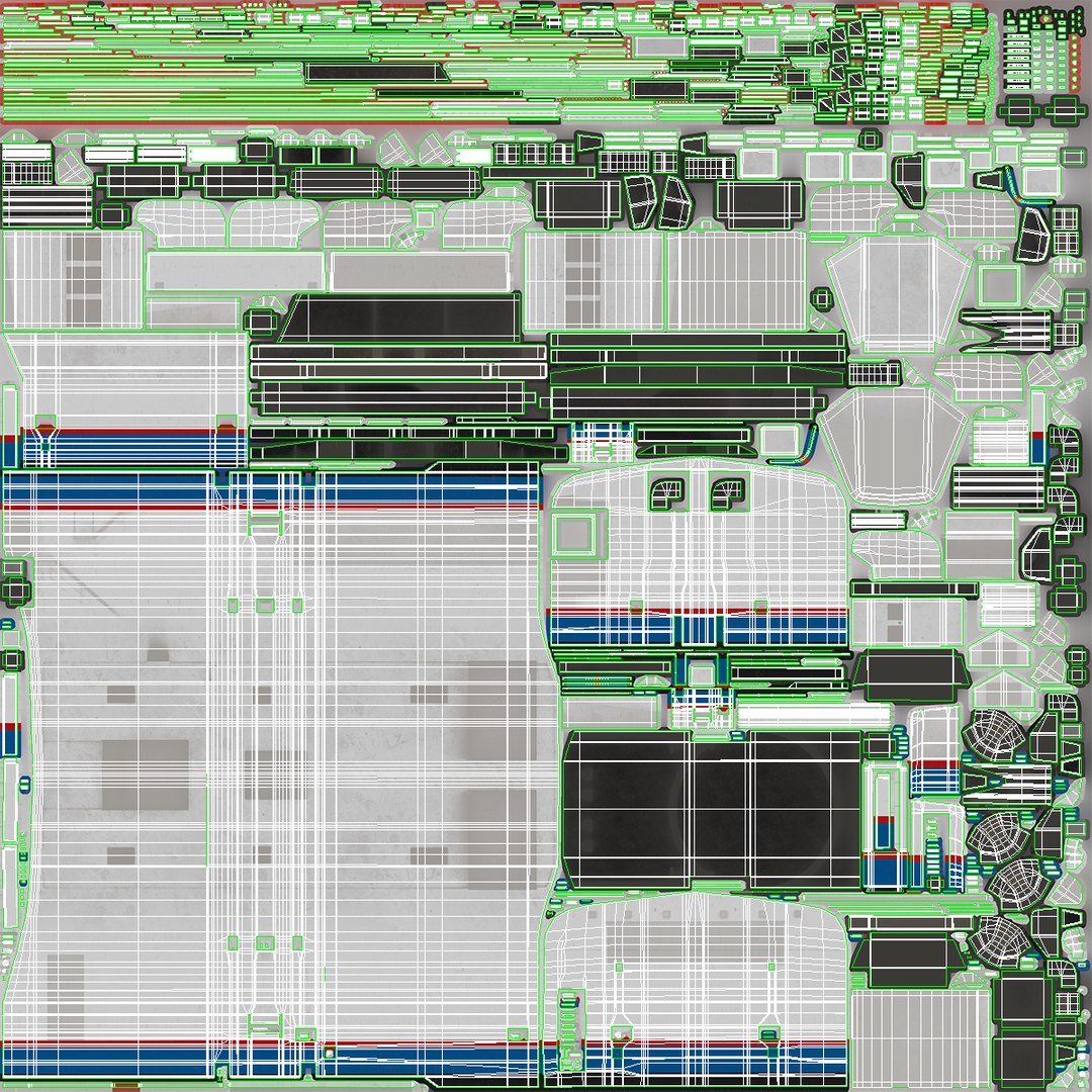 Mining Dragline With Long Boom White Rigged For Cinema 4D 3D ...