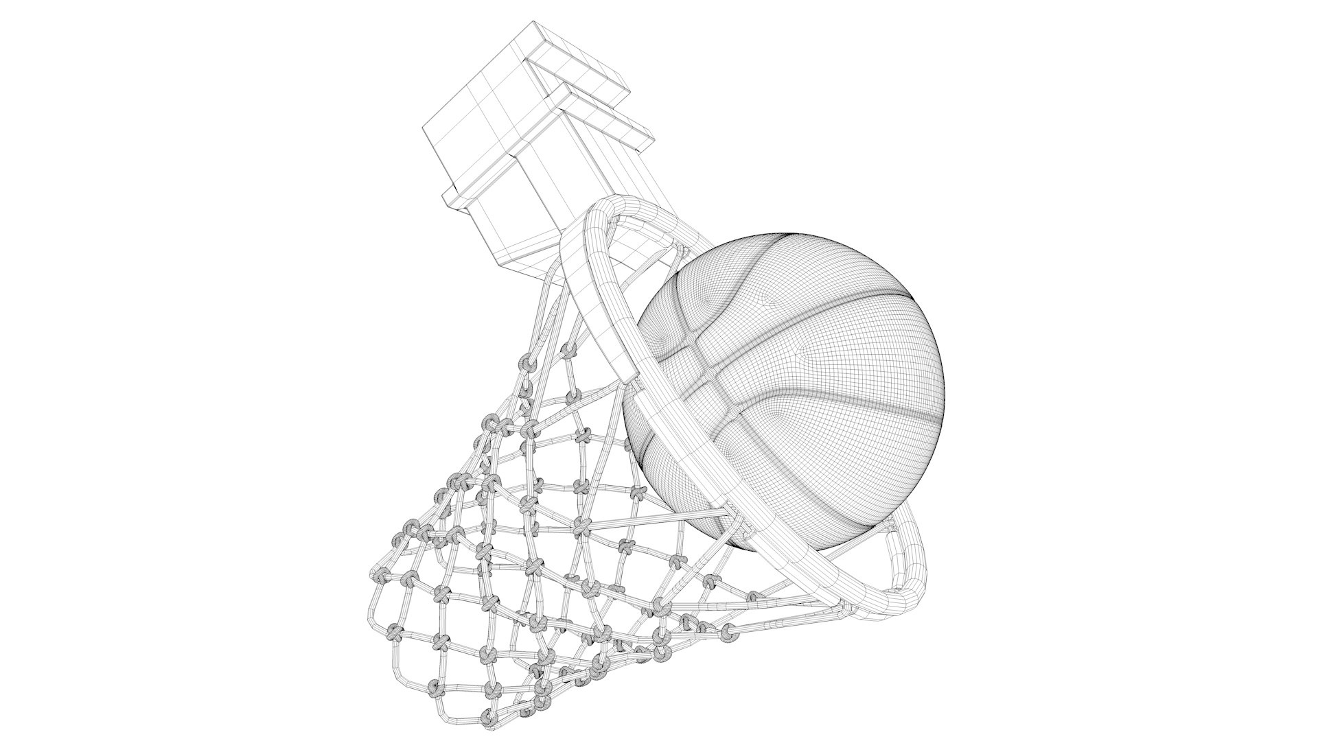 Basketball Net 3D - TurboSquid 1860442
