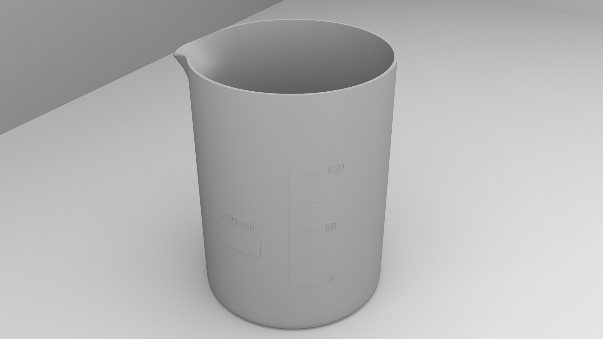 150ml Glass Beaker Liquid 3D Model - TurboSquid 1536546