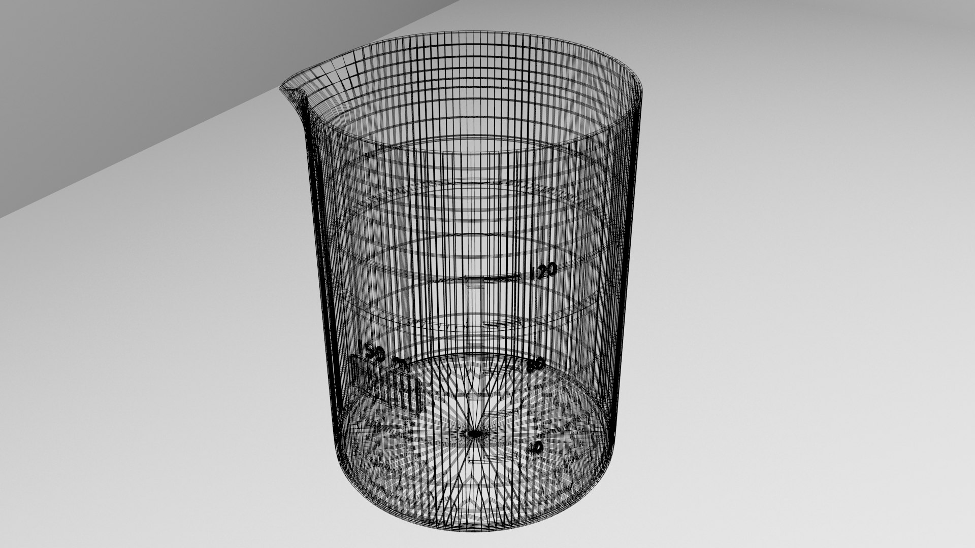 150ml Glass Beaker Liquid 3D Model - TurboSquid 1536546