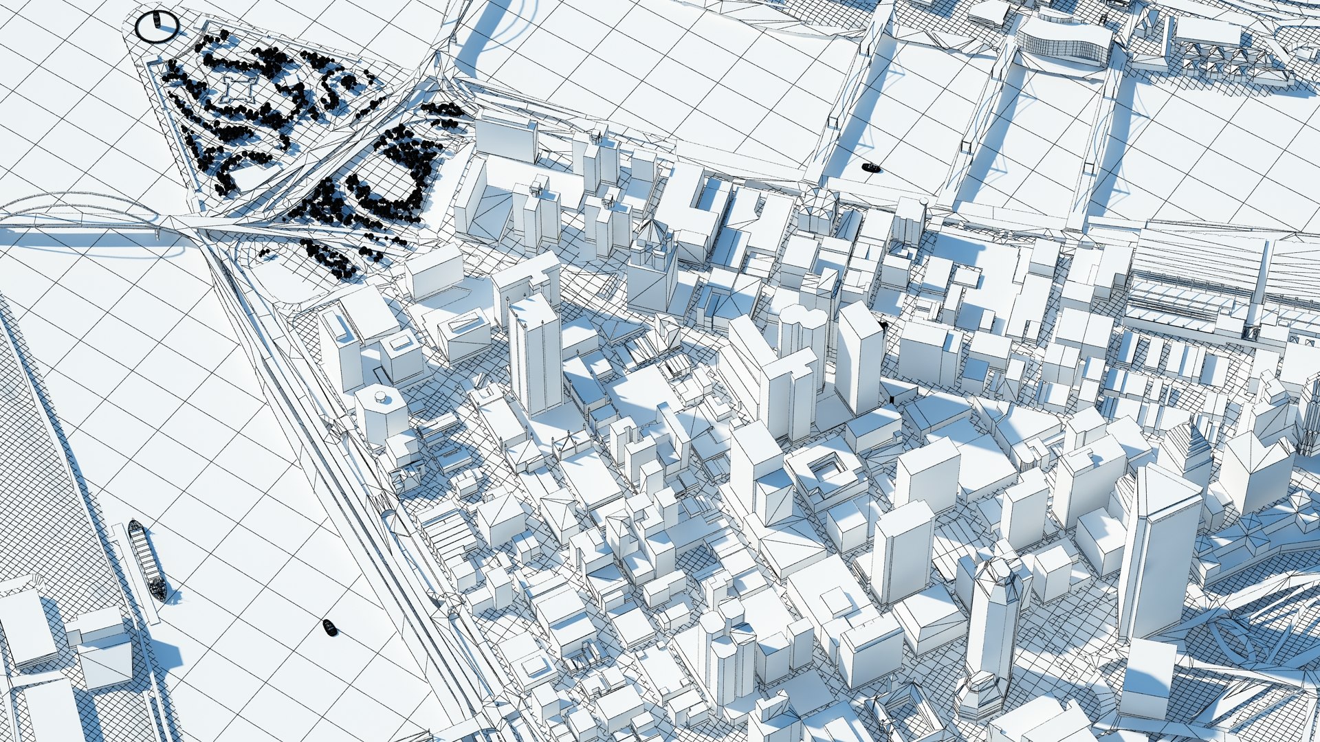 3d Model Pittsburgh City