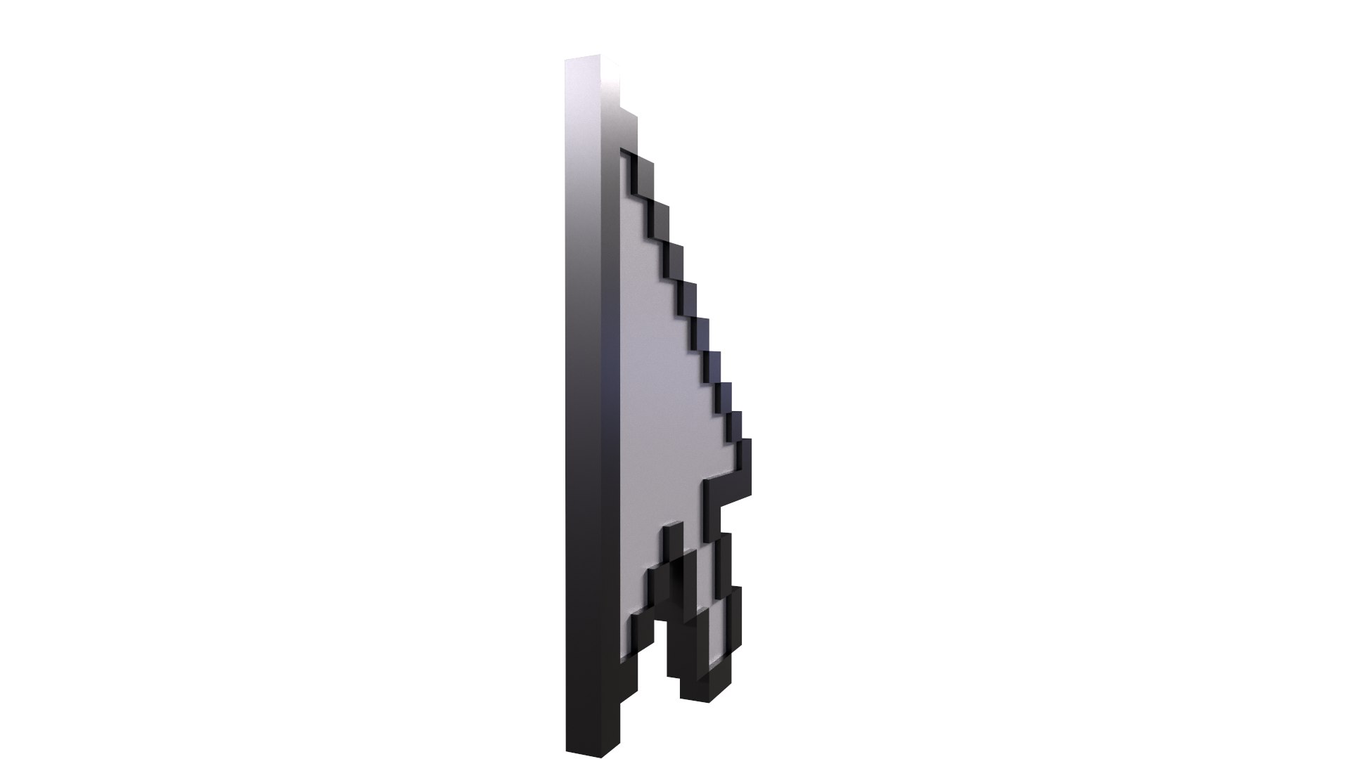 Mouse Cursor 3D Model - TurboSquid 1785119
