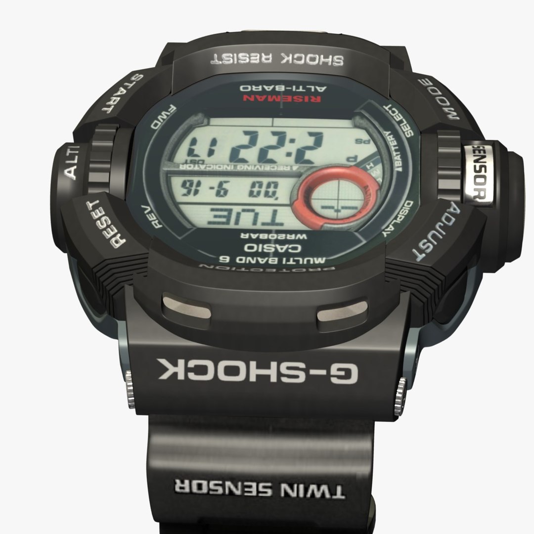 Casio 3d Model