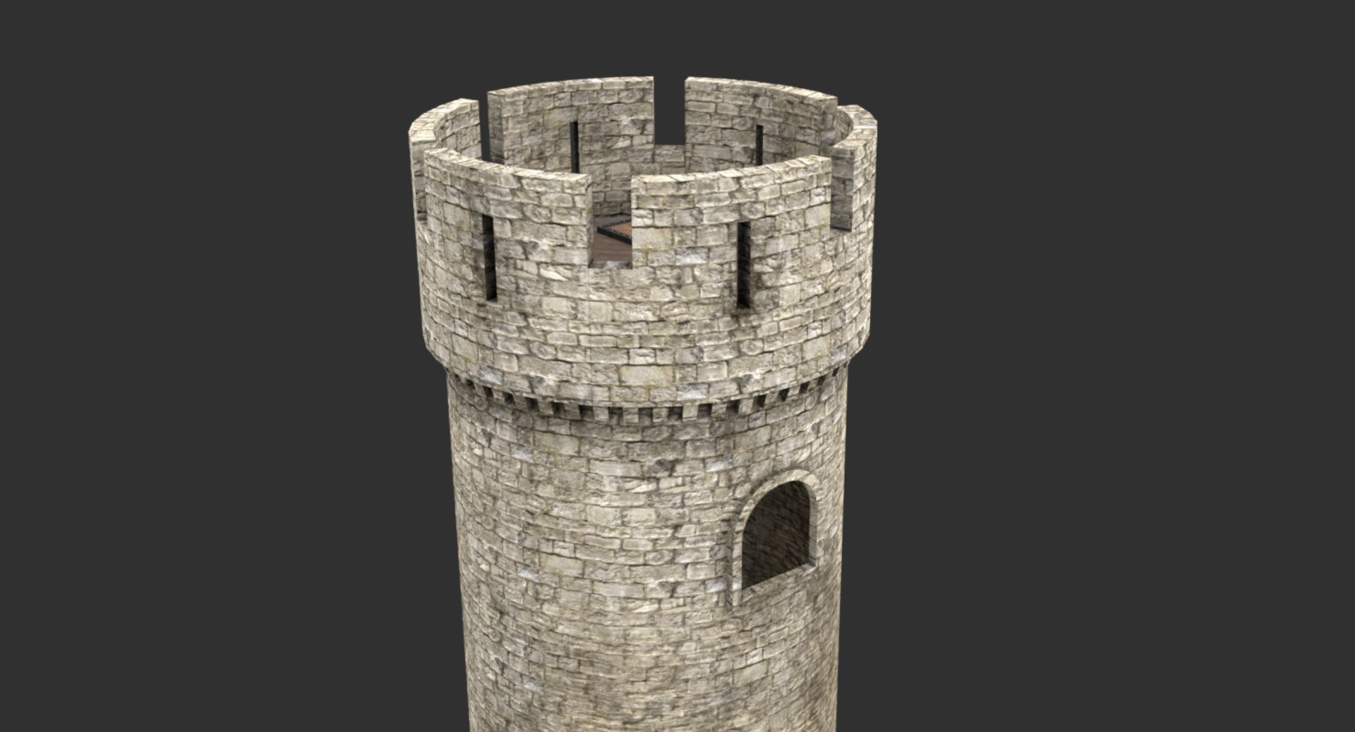 Blender Tower Model - TurboSquid 1333177