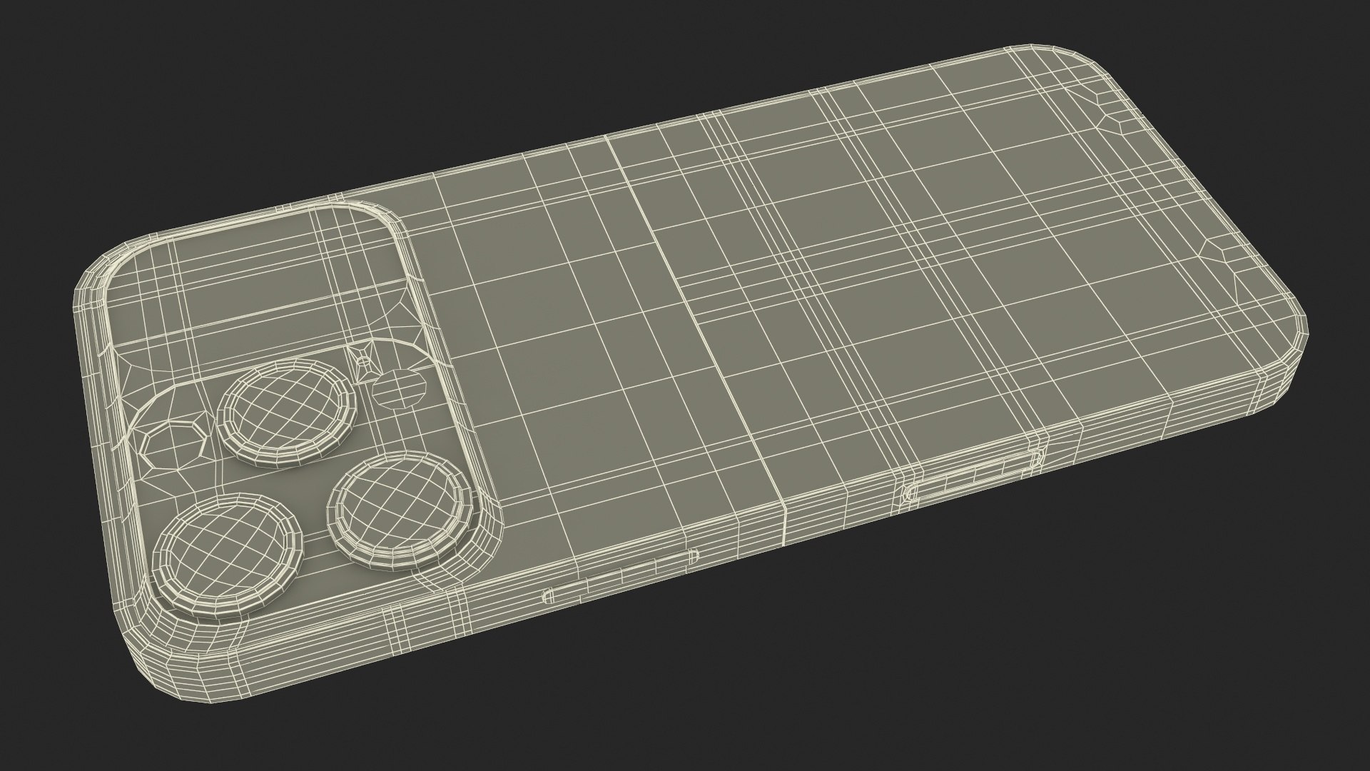 3D Flip Phone Space Gray Rigged Model - TurboSquid 2319037