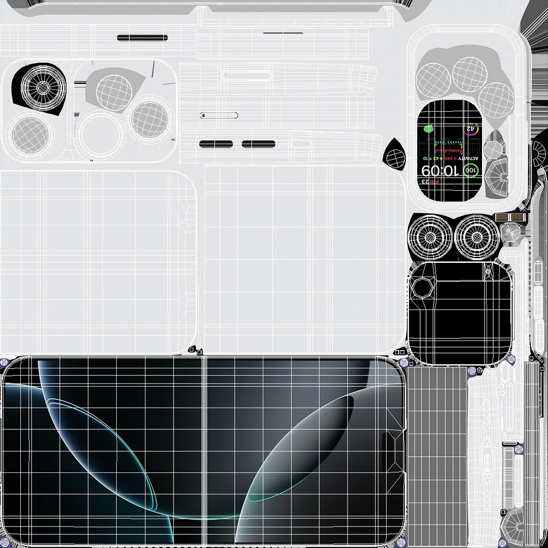 3D Flip Phone Space Gray Rigged Model - TurboSquid 2319037