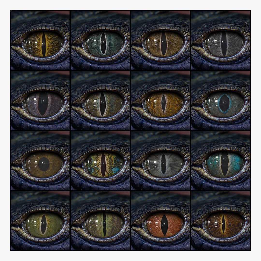 3D Creature Eyes Vol 09 - PBR Model - TurboSquid 2133101
