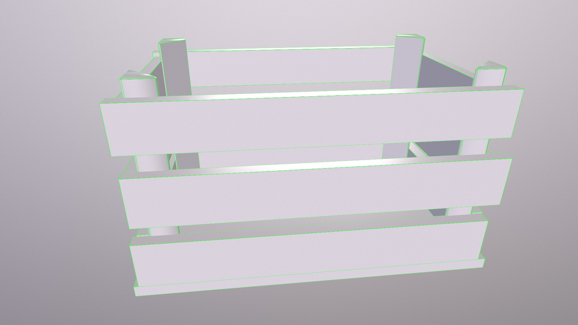 Free 3D Stylized Wood Crate - TurboSquid 1962700