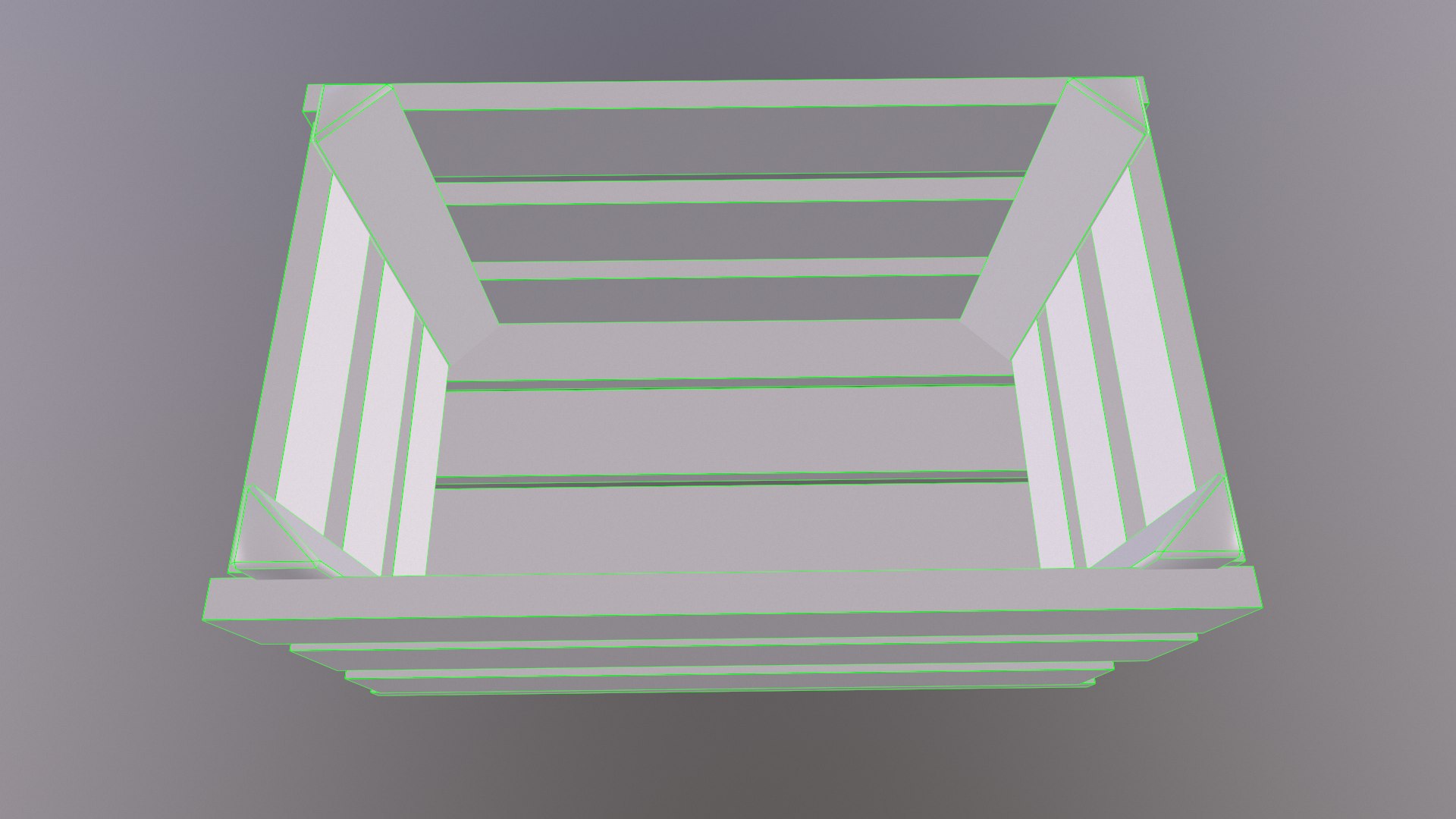 Free 3D Stylized Wood Crate - TurboSquid 1962700