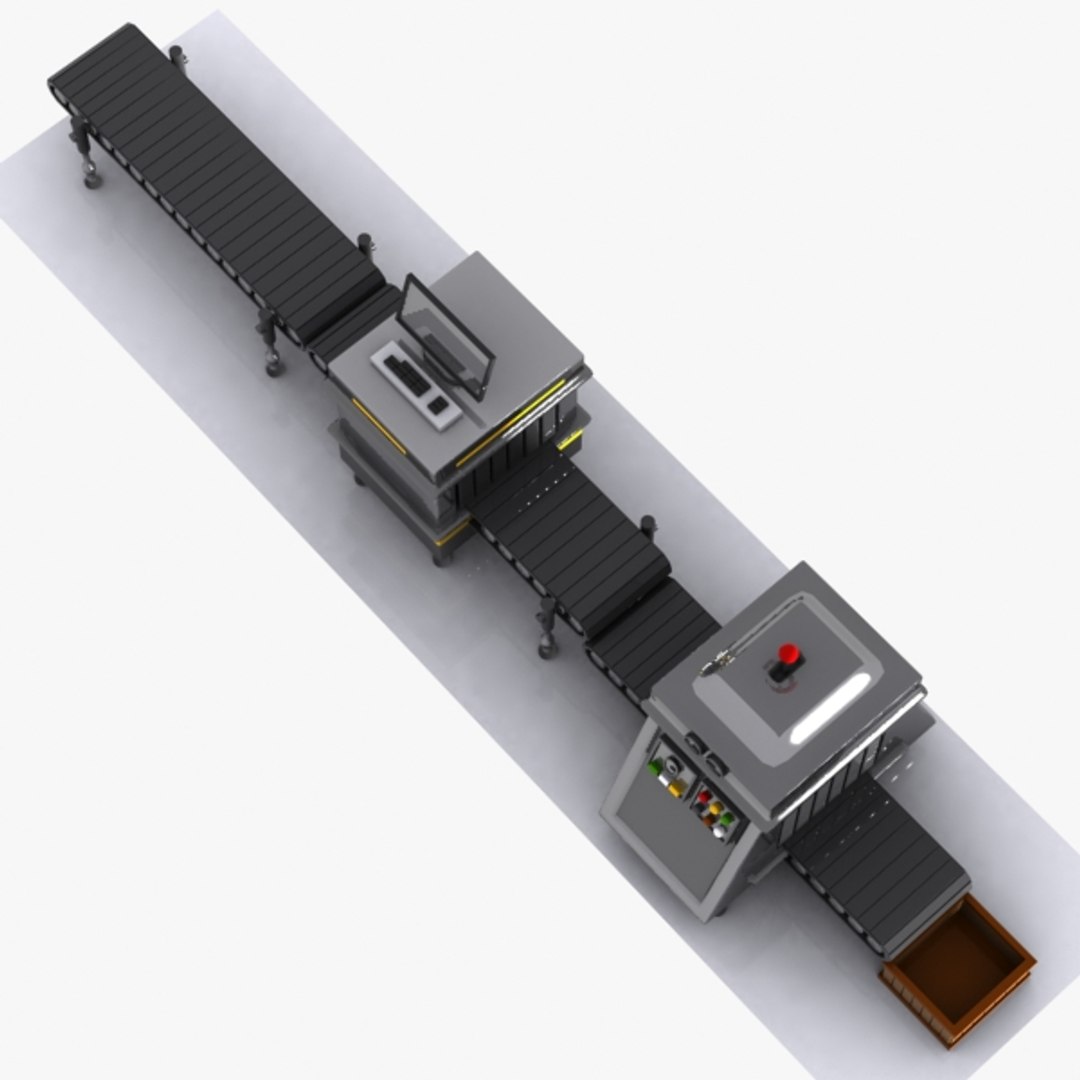Cartoon Production Security 3d Model