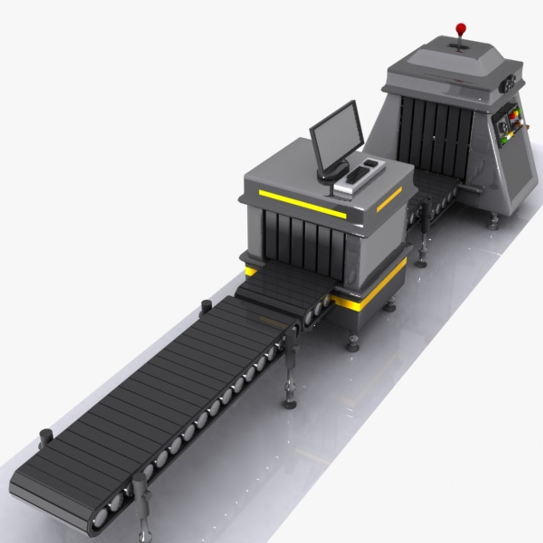Cartoon Production Security 3d Model