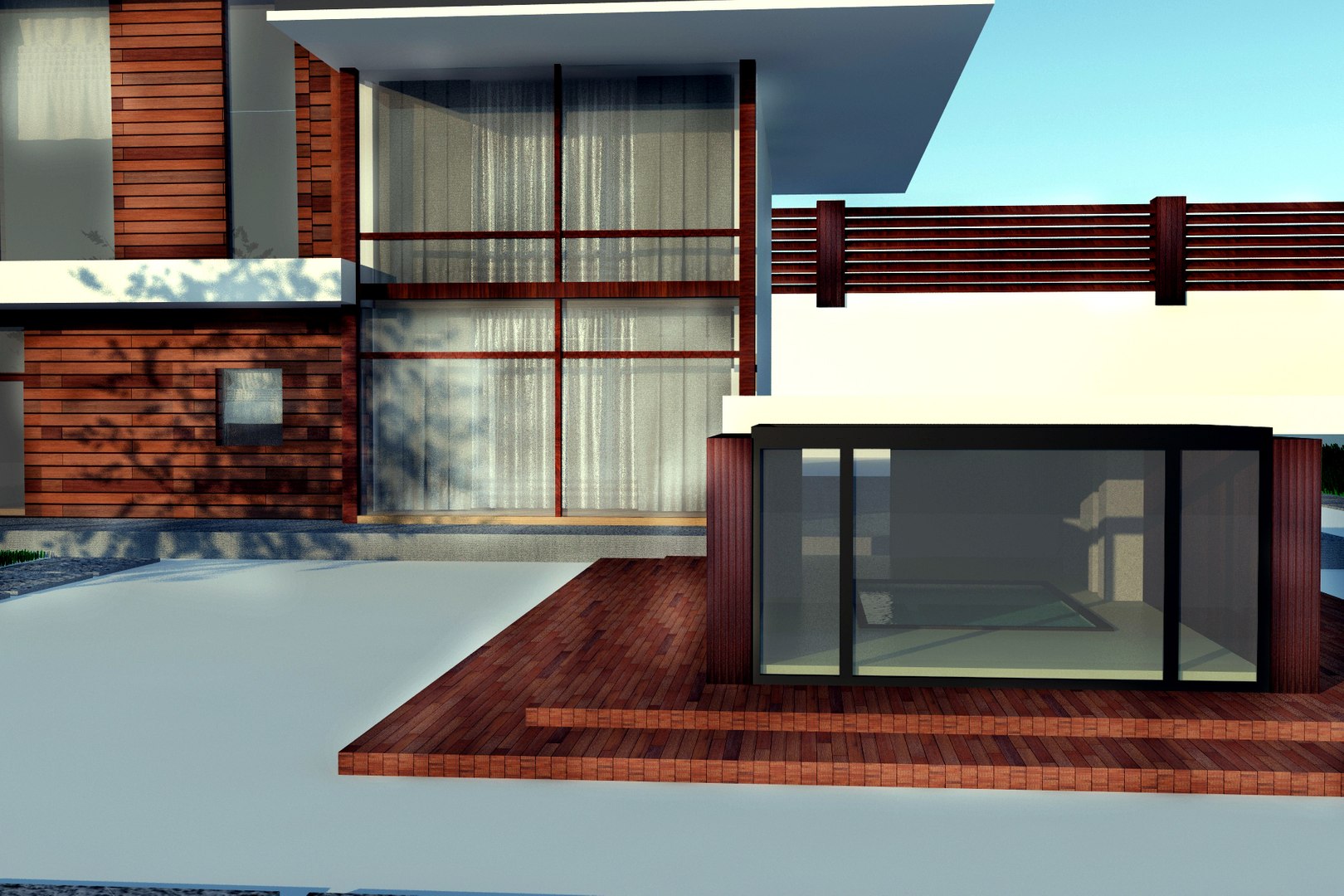 Modern Architecture House 3d Max