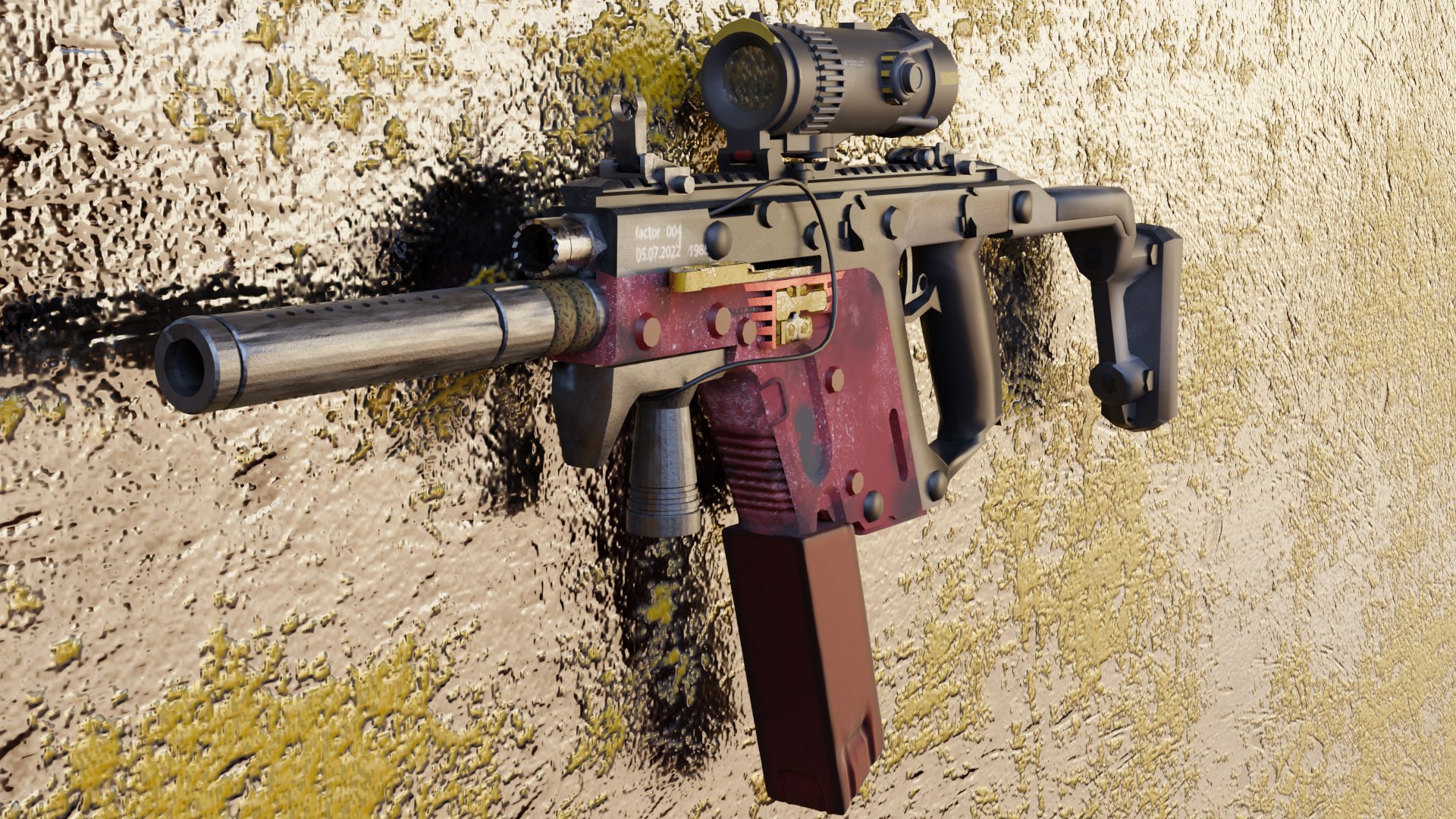 Vector Weapon 3D Model - TurboSquid 1971399