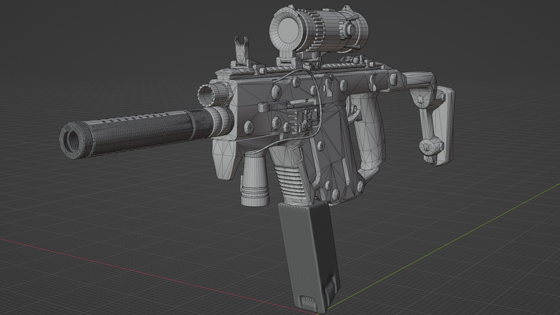 Vector Weapon 3D Model - TurboSquid 1971399