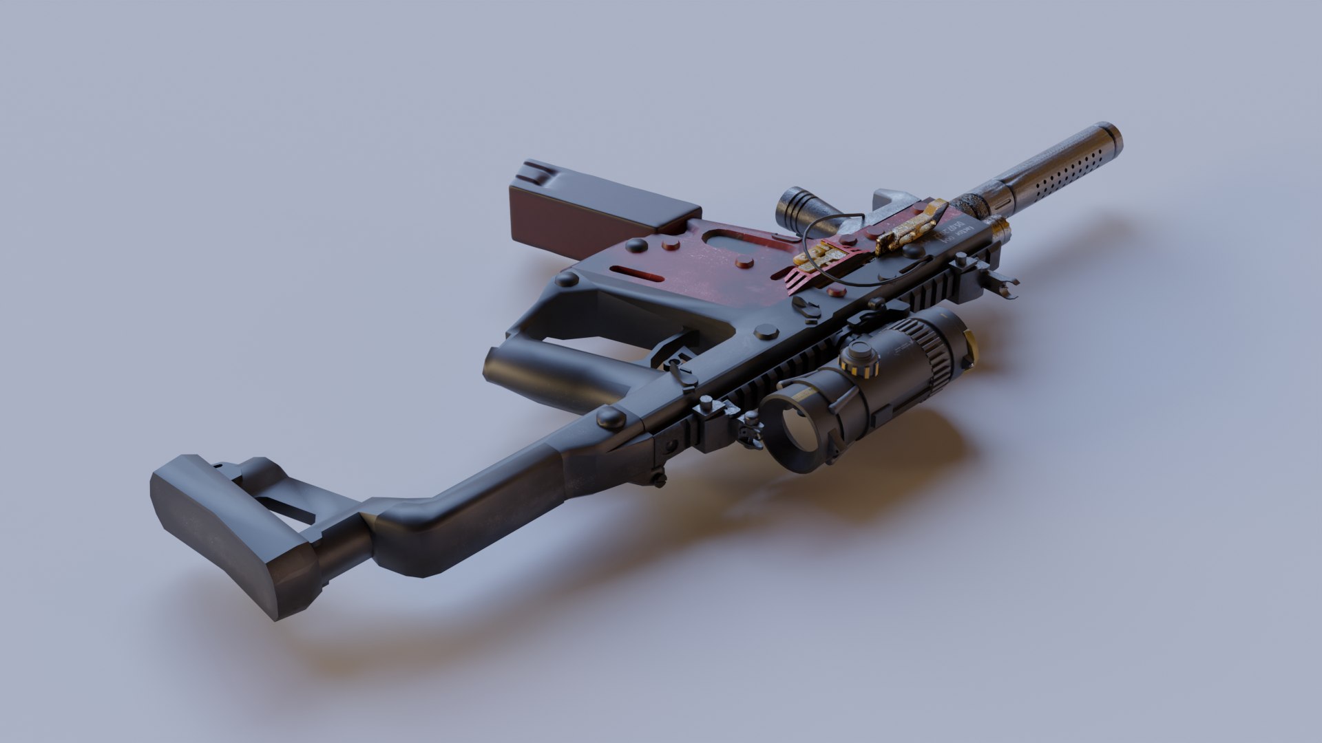 Vector Weapon 3D Model - TurboSquid 1971399