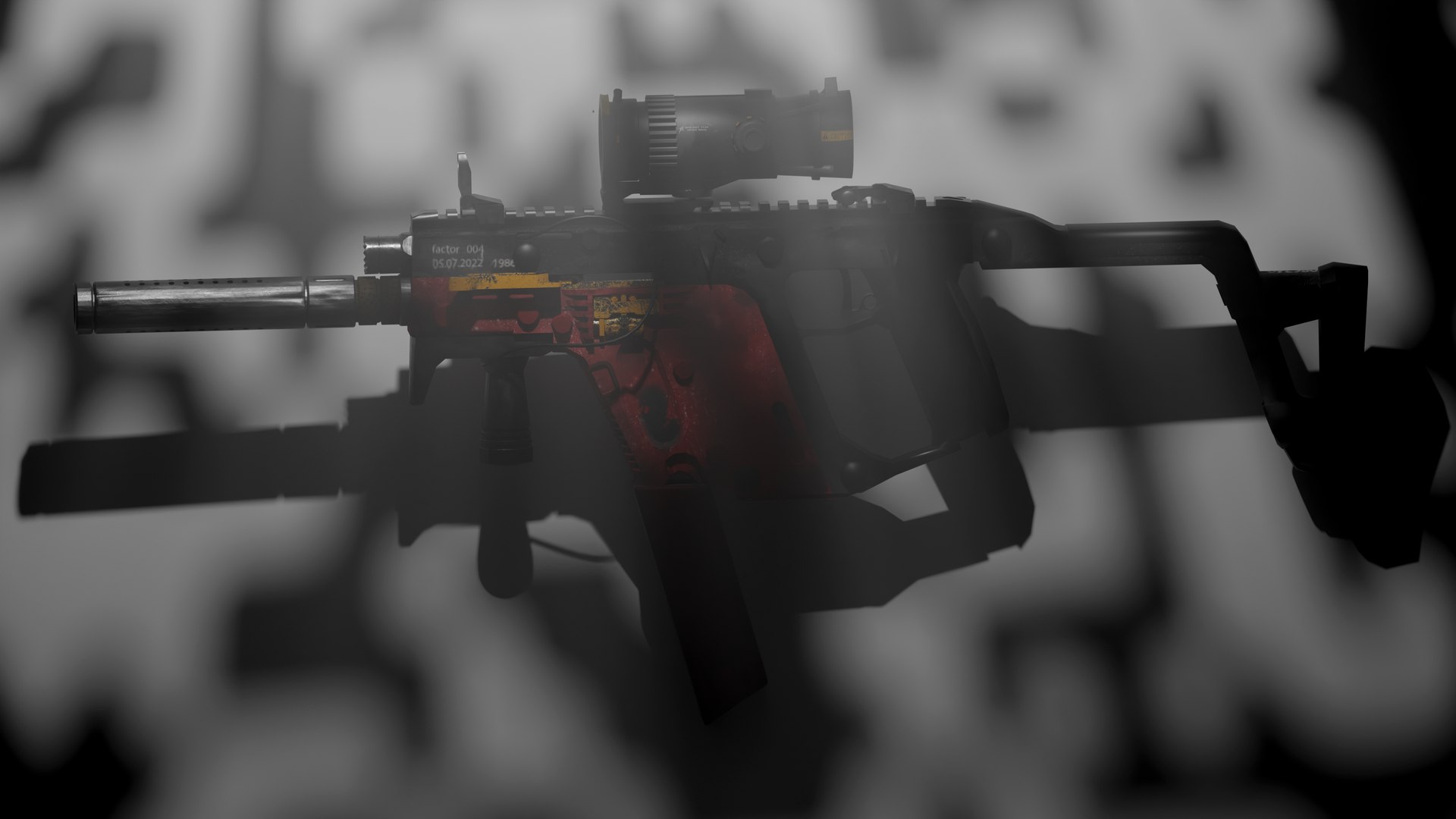 Vector Weapon 3D Model - TurboSquid 1971399