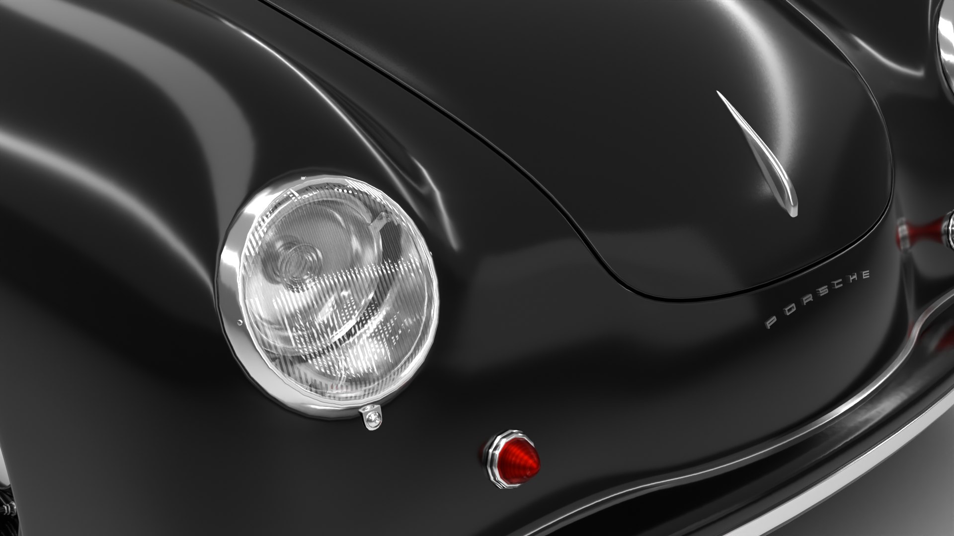 Porsche 356 1300 1952 3d Model 3D Model - TurboSquid 2296652