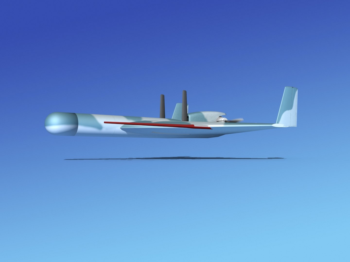 3d Model Harpy 1 Uav