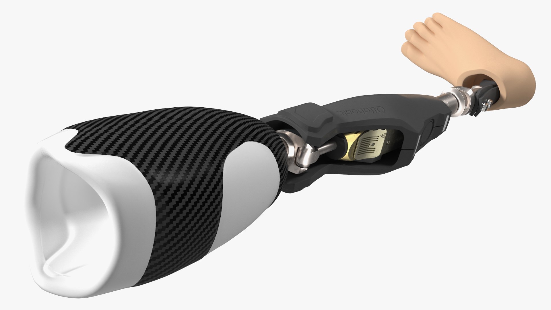3D Model Above Knee Prosthetic Leg - TurboSquid 2161310