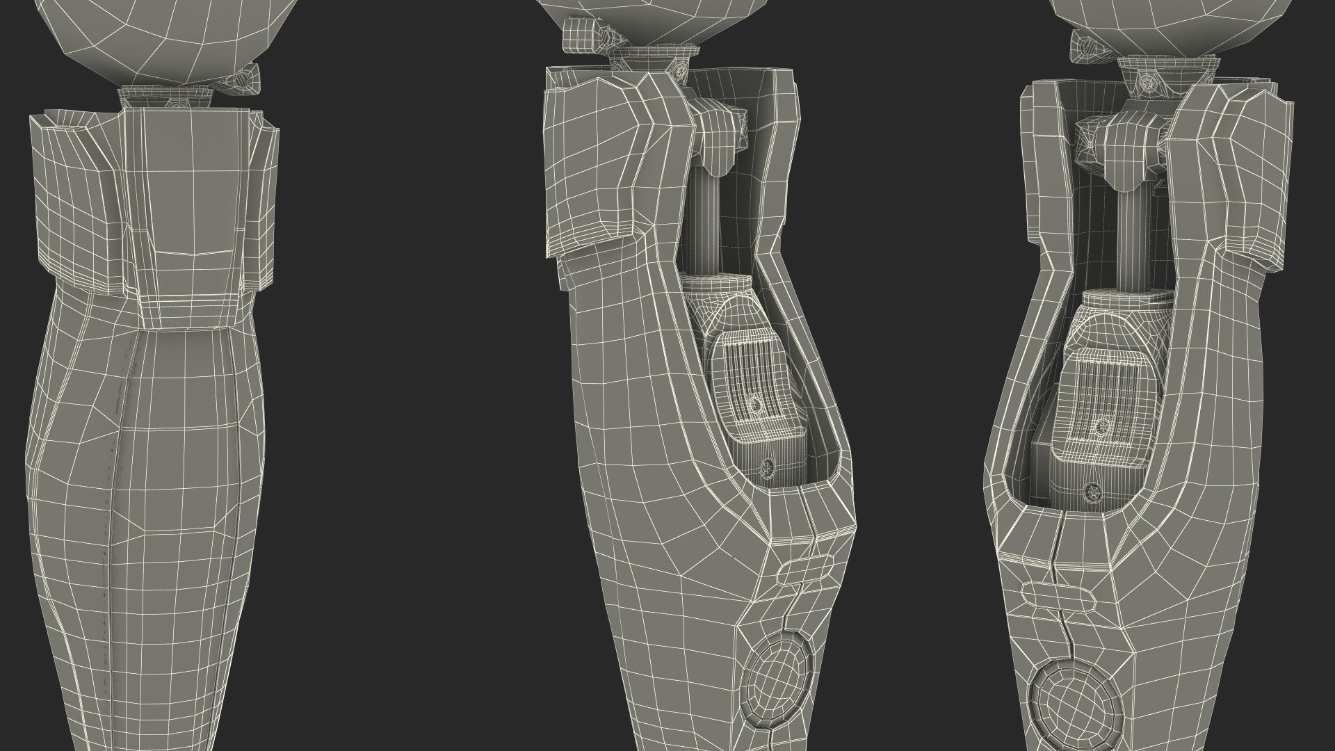 3D model Above Knee Prosthetic Leg - TurboSquid 2161310
