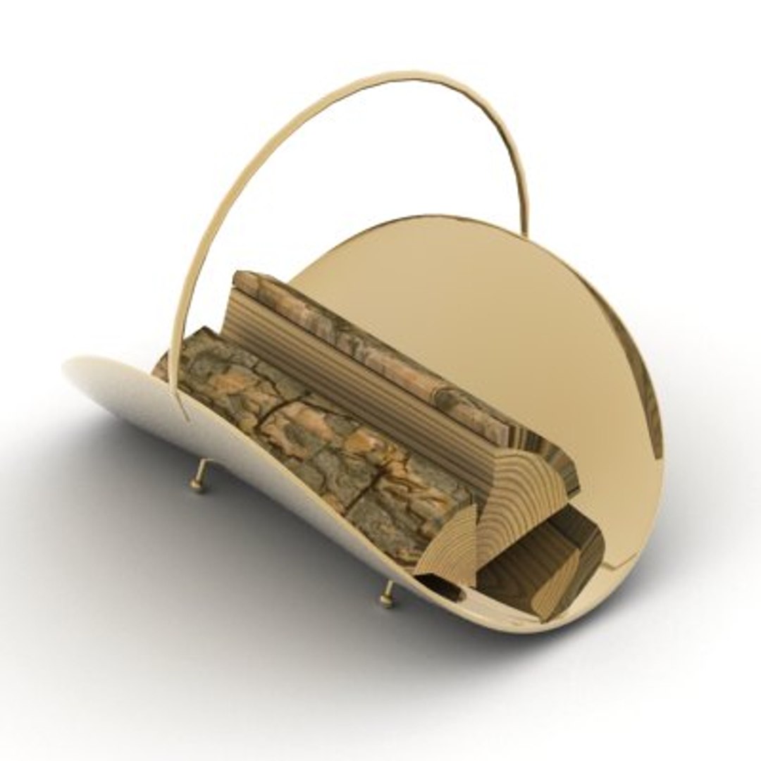 3d Model Decorative Fireplace Tray