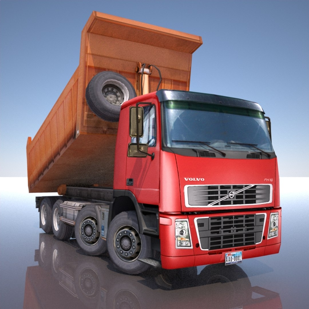 3d Model Tipper Truck