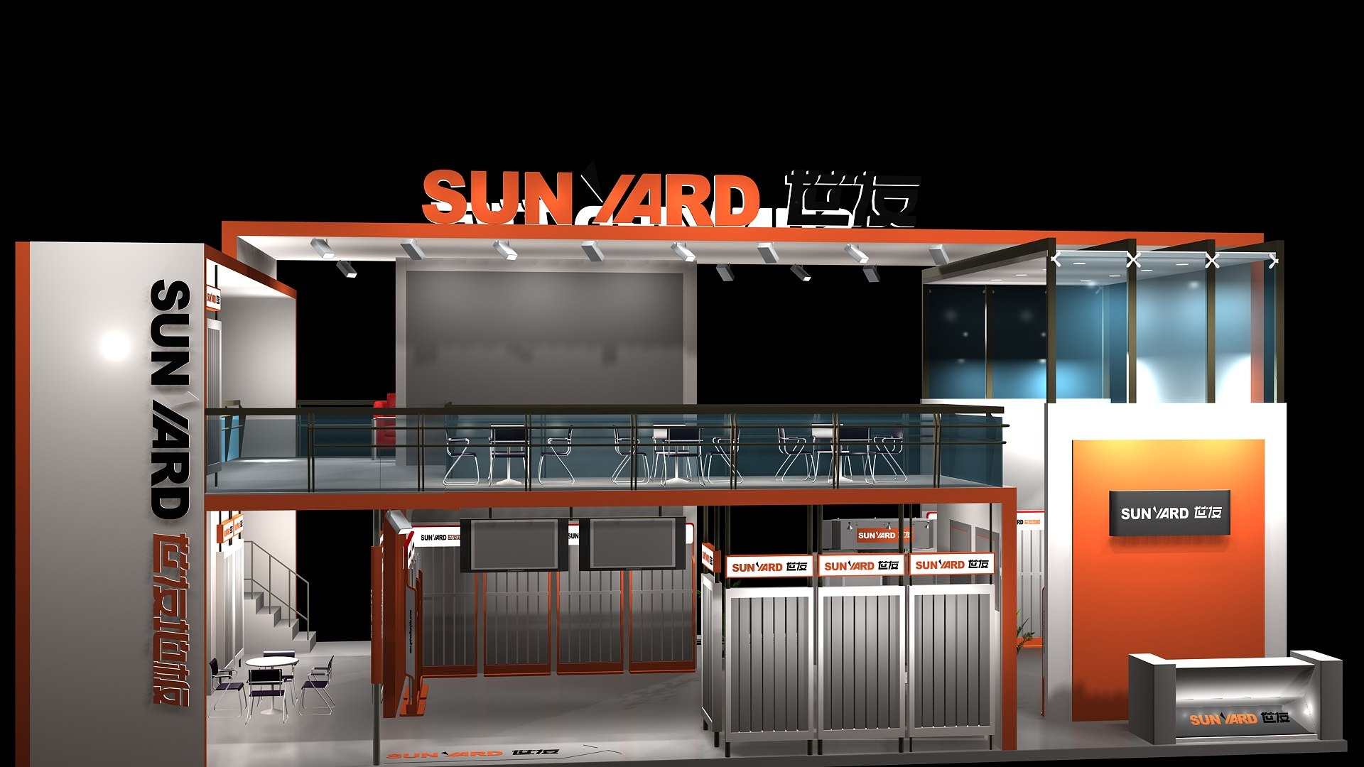 2 Side Open Stand 3D Model - TurboSquid 1995164