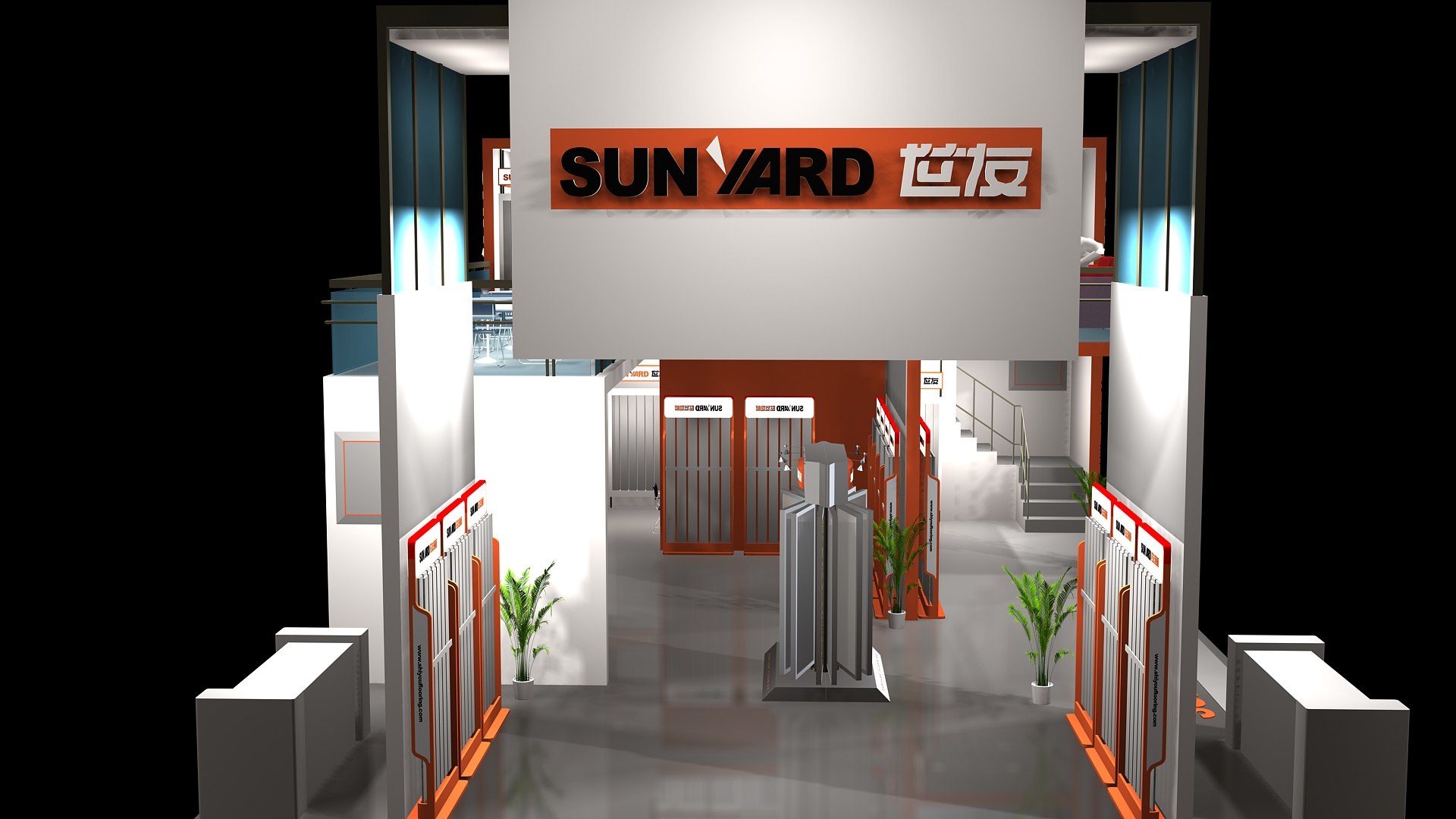 2 Side Open Stand 3D Model - TurboSquid 1995164