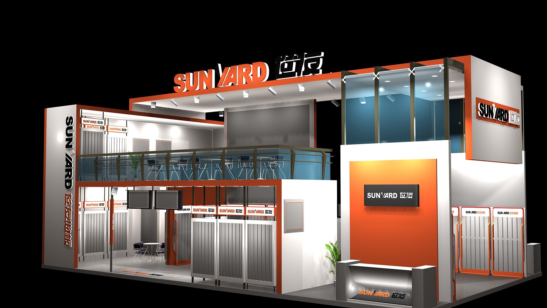 2 Side Open Stand 3D Model - TurboSquid 1995164