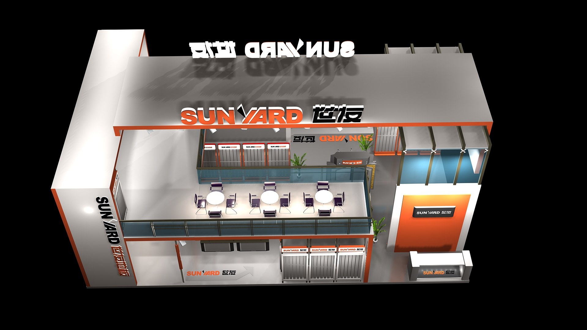 2 Side Open Stand 3D Model - TurboSquid 1995164