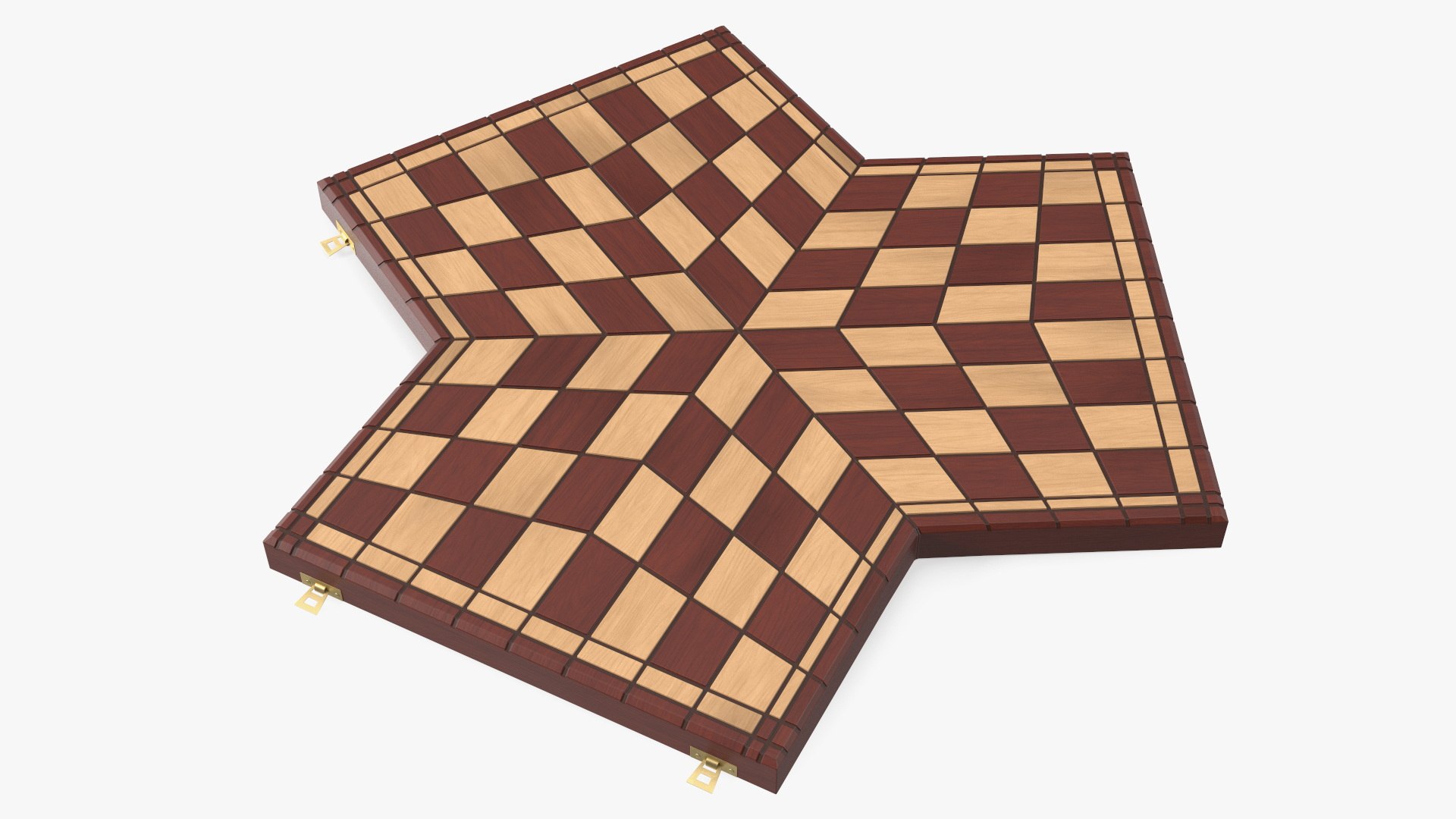 3D Chess Desk for Three Players - TurboSquid 2031793