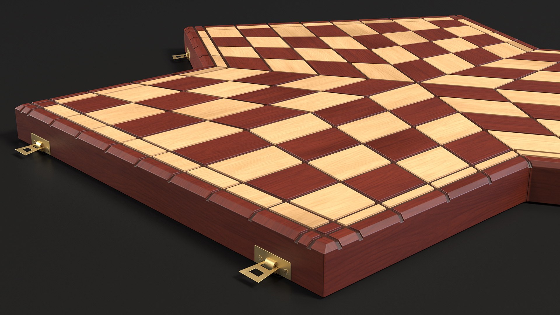 3D Chess Desk For Three Players - TurboSquid 2031793