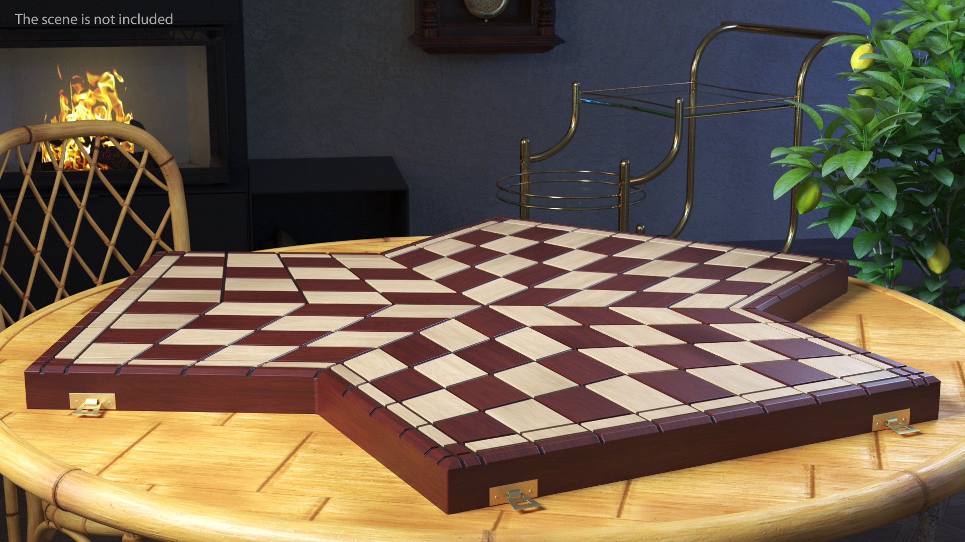 3D Chess Desk For Three Players - TurboSquid 2031793